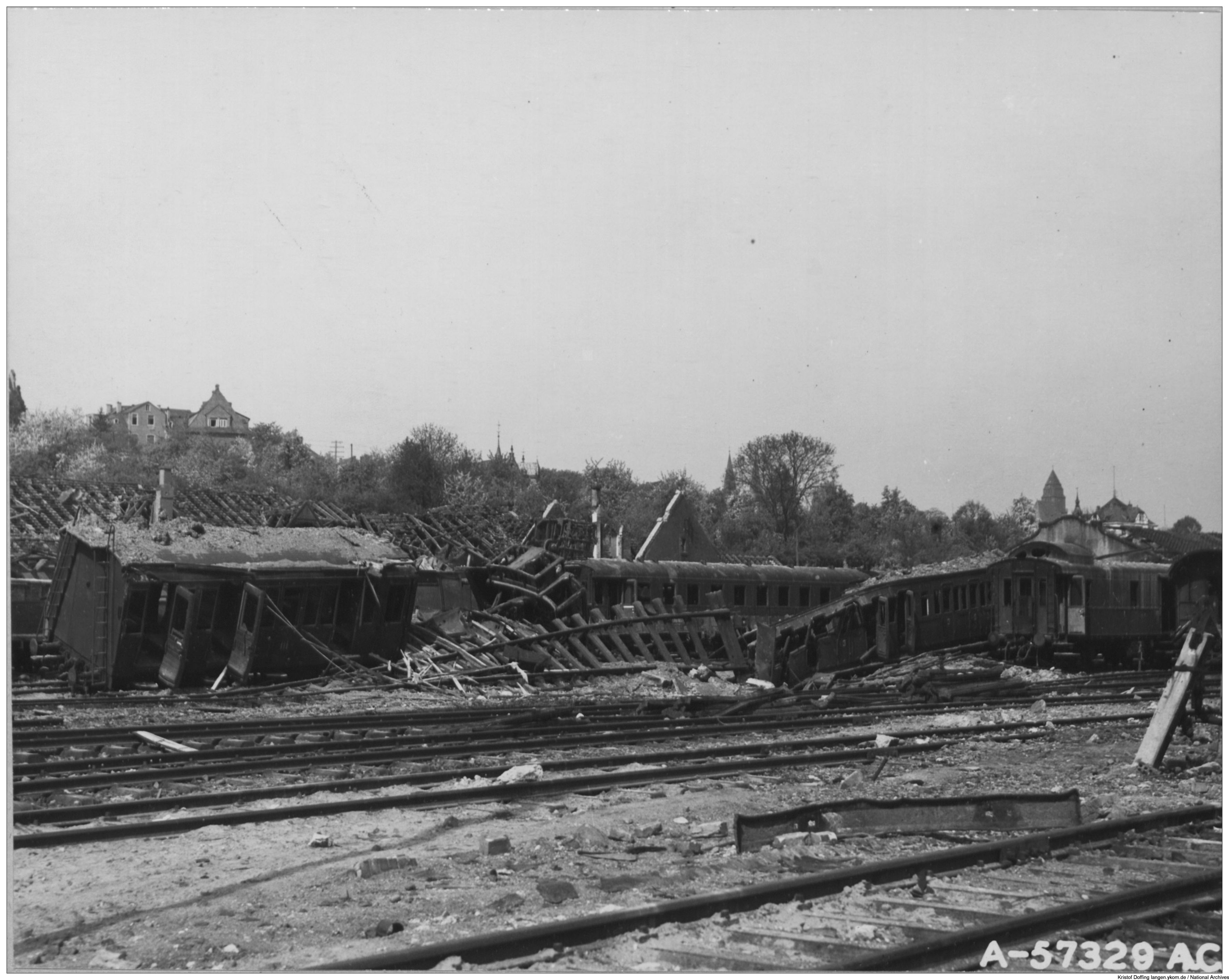 Wilhelmstrasse, Langen und Hessen : Luftbilder Hessen der US Air Force