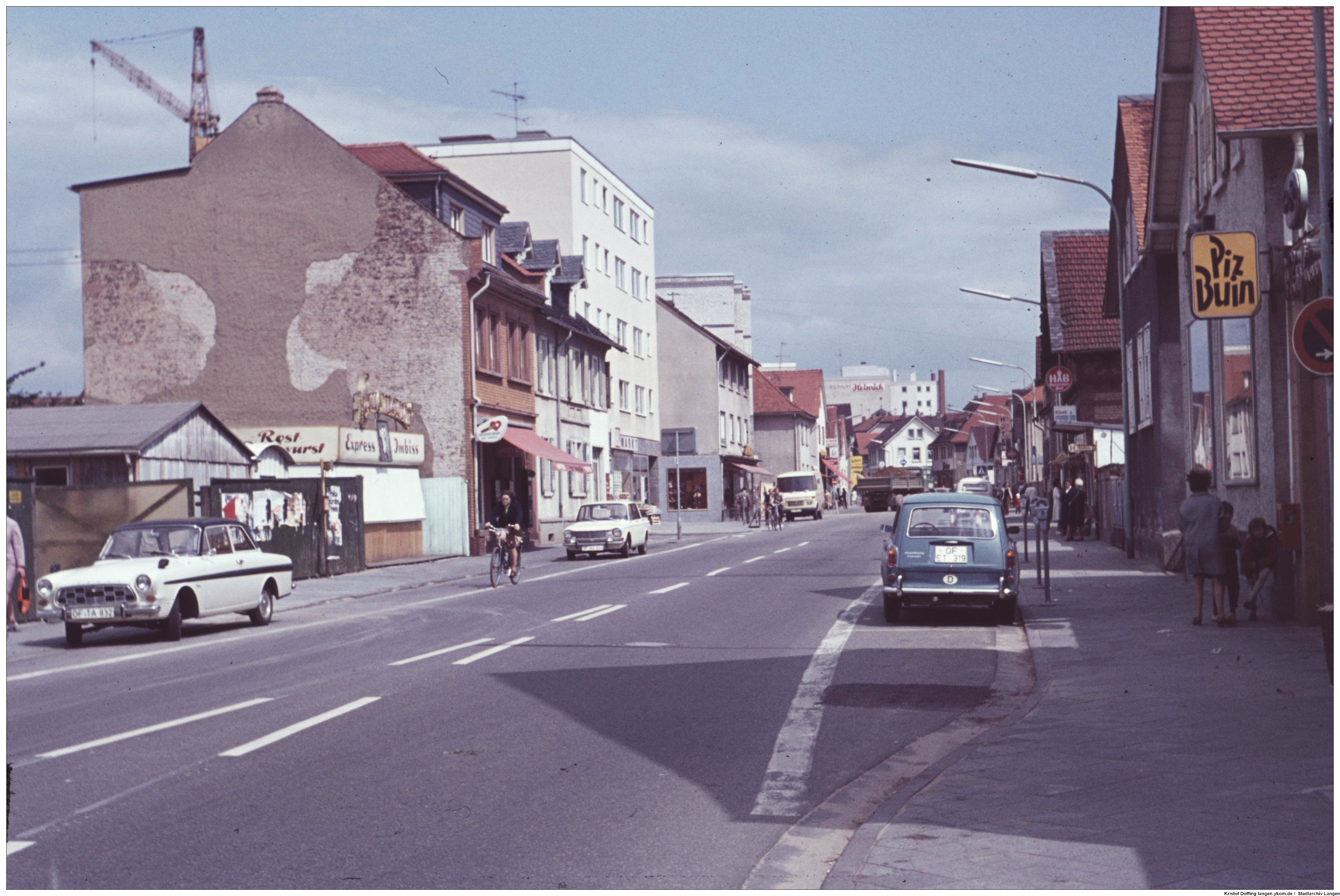 Wilhelmstrasse, Langen und Hessen : Bilder Stadtarchiv Langen