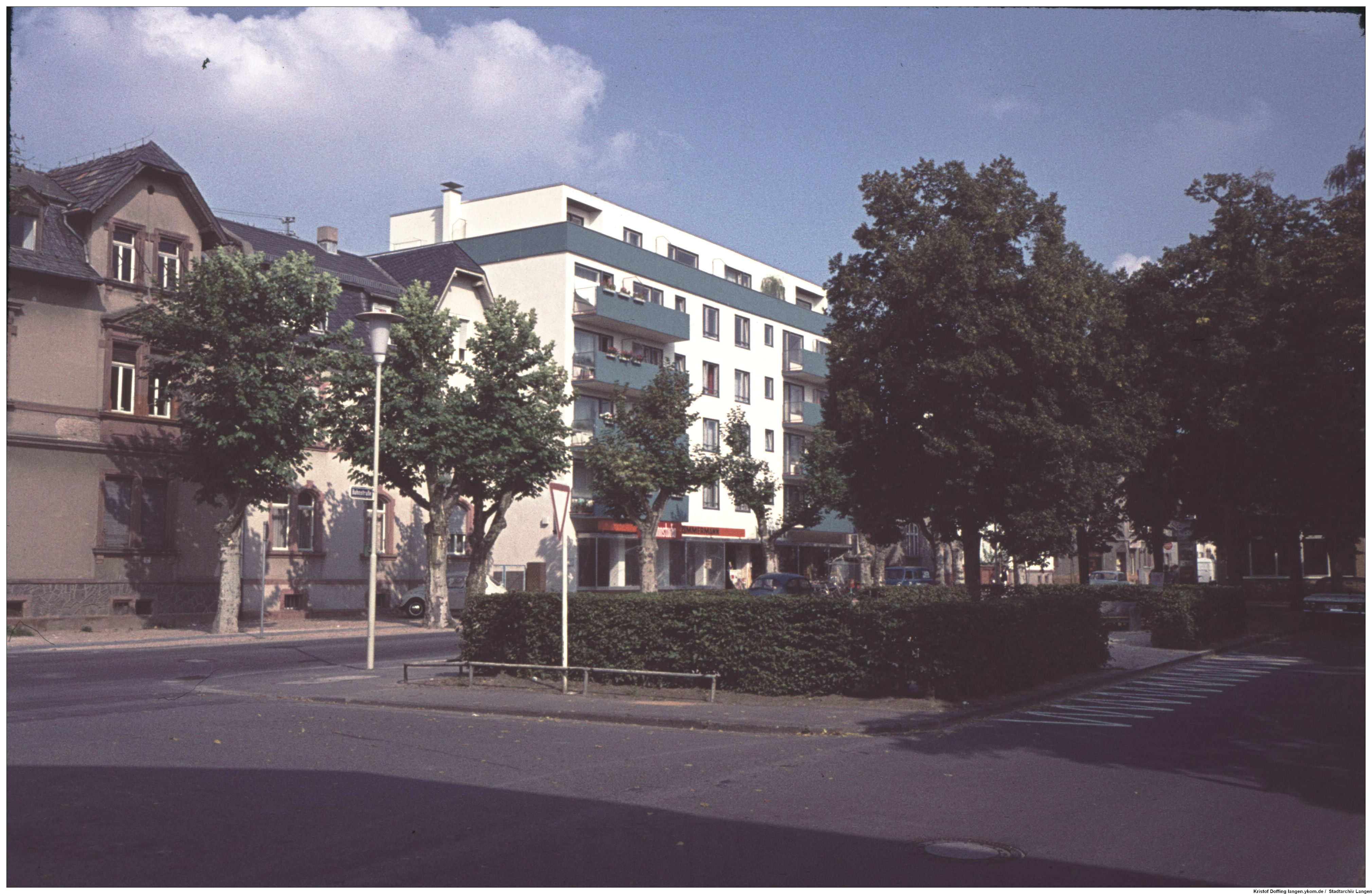 Wilhelmstrasse, Langen und Hessen : Bilder Stadtarchiv Langen