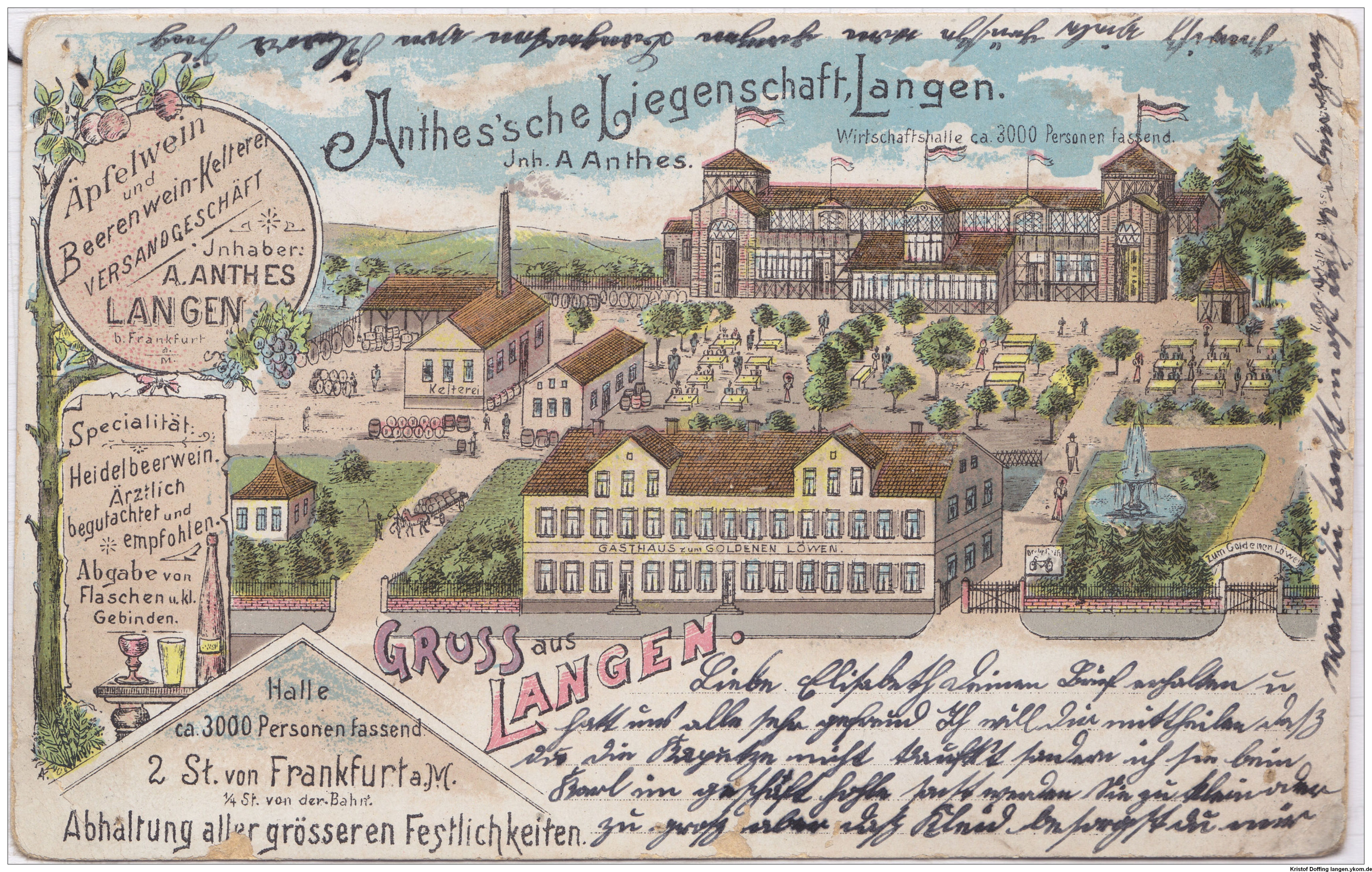 Wilhelmstrasse, Langen und Hessen : Langen Sammlung 9
