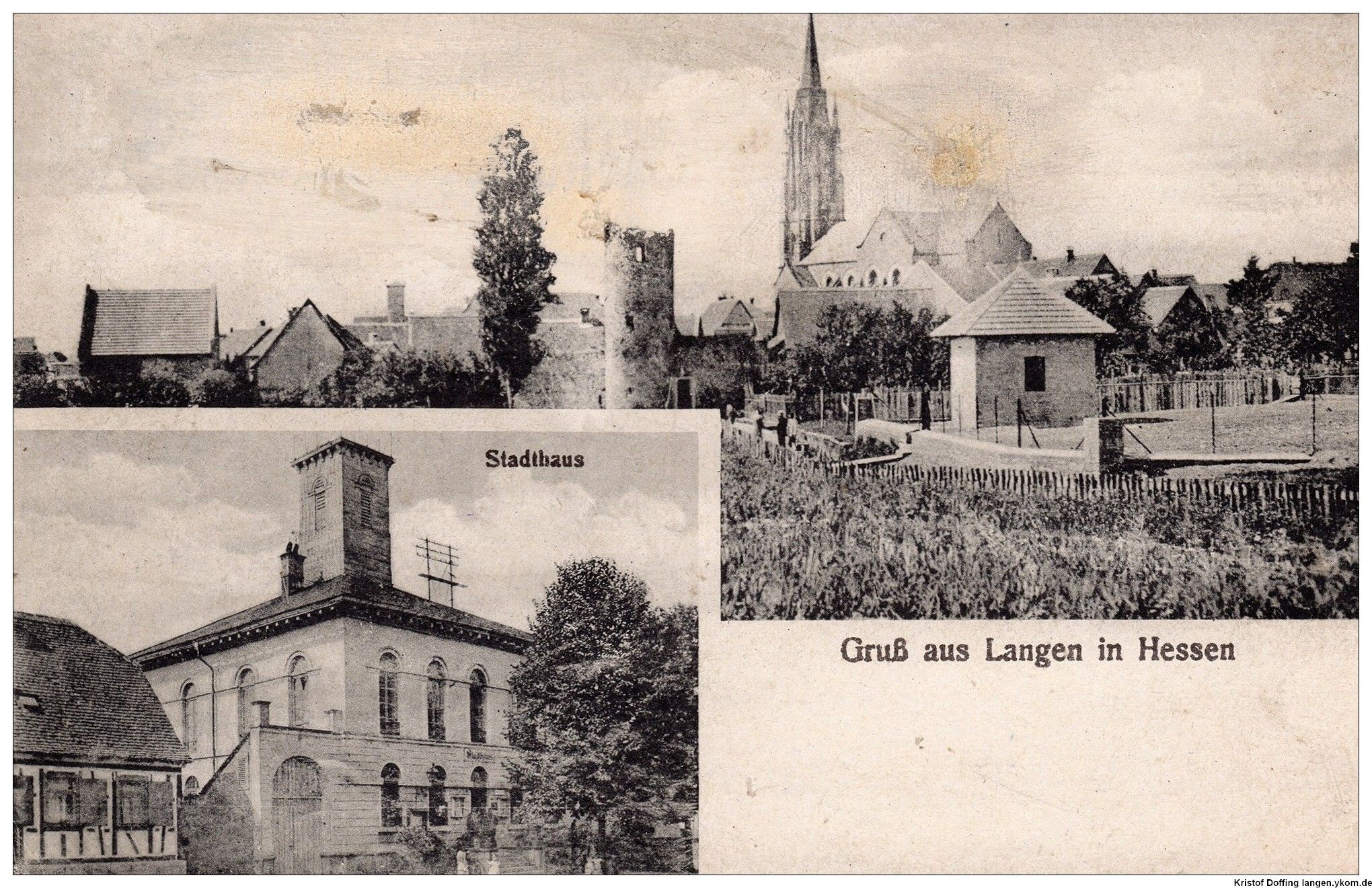 Wilhelmstrasse, Langen und Hessen : Langen Sammlung 4